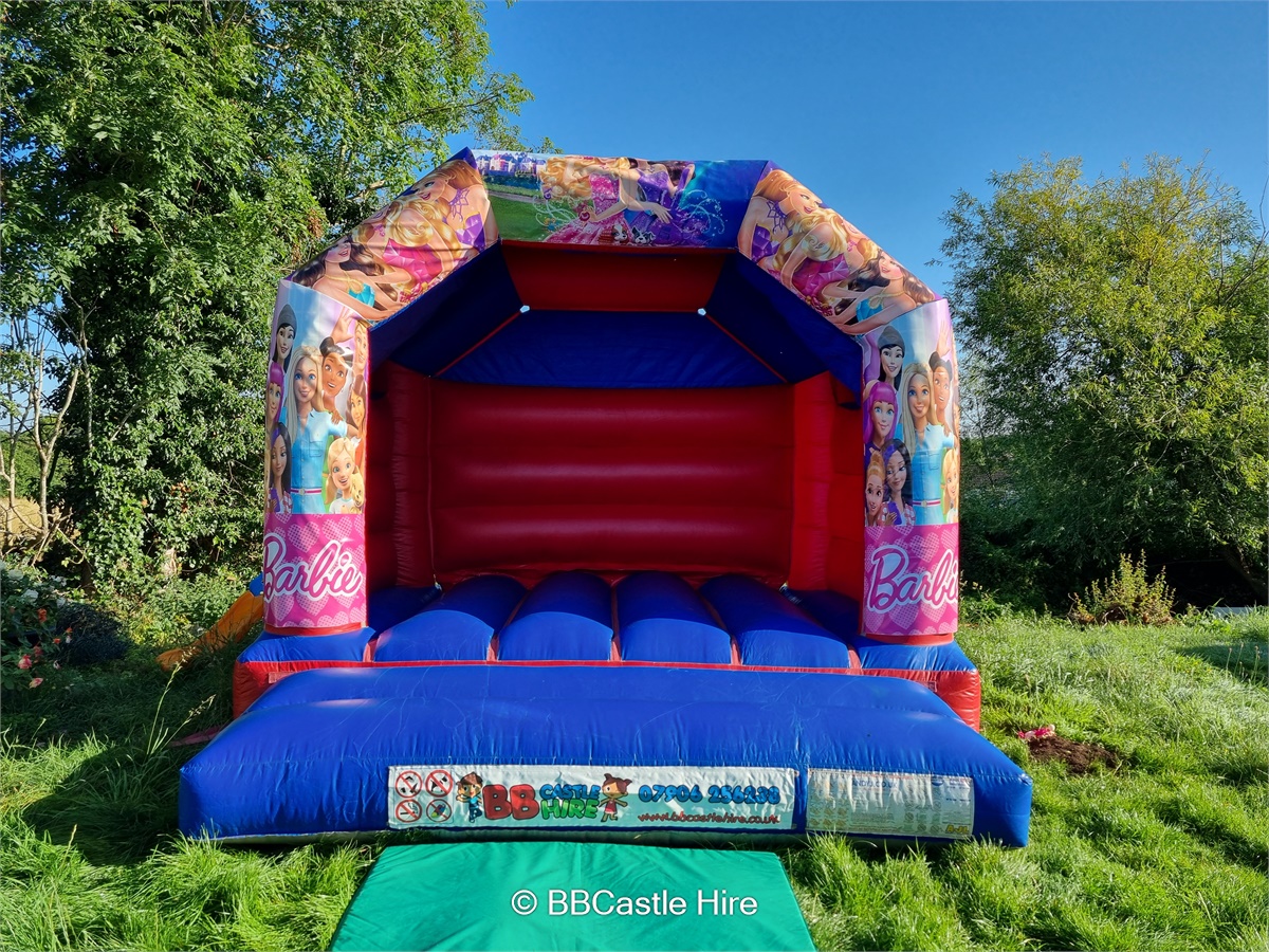 Barbie Bouncy castle hire Leicester