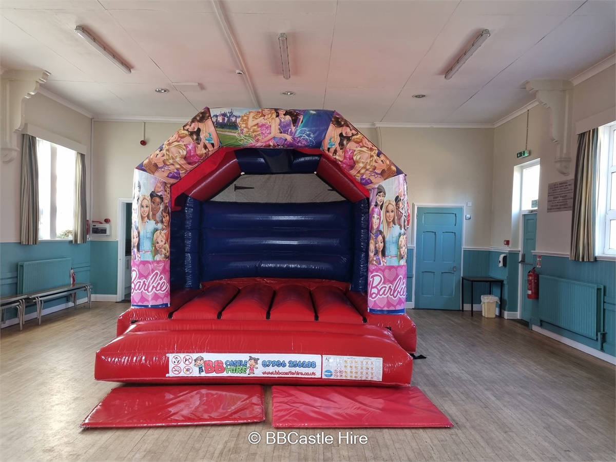 Barbie Bouncy castle hire Leicester