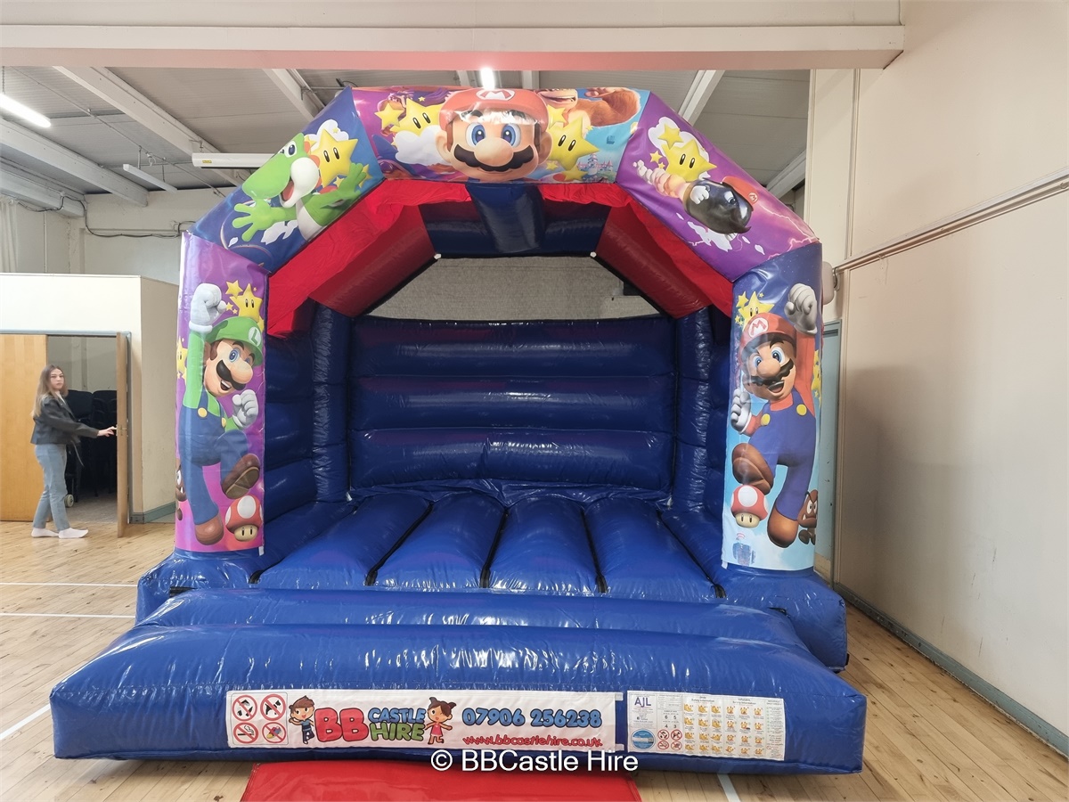 Mario Bouncy castle hire Leicester