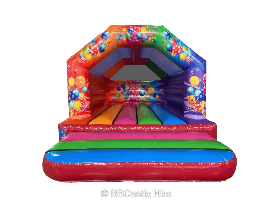 Rainbow party - Bouncy castle Hire Leicester, Bouncy castle hire ...